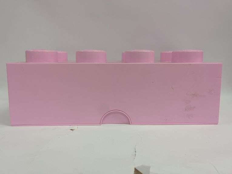 LEGO 8 Stud Pink Storage Brick | Open Box | (See Condition Notes) - Rio ...