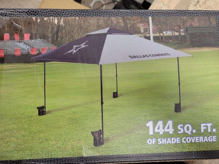 NFL 12"x12" Cowboys Canopy | Like New - Rio Grande Trade