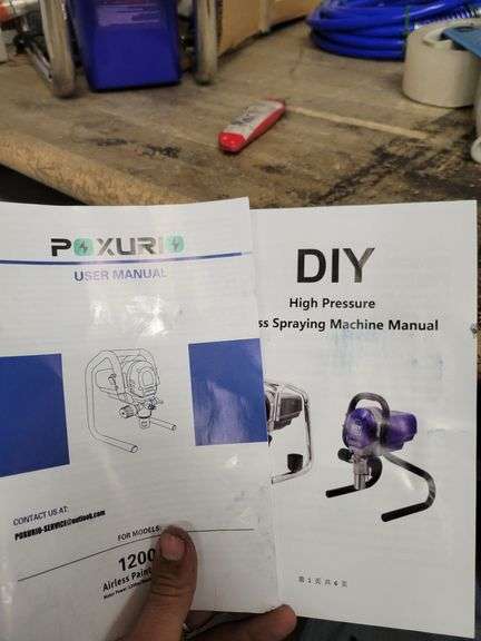 High Pressure Airless Spraying Machine | Open Box | (See Condition ...