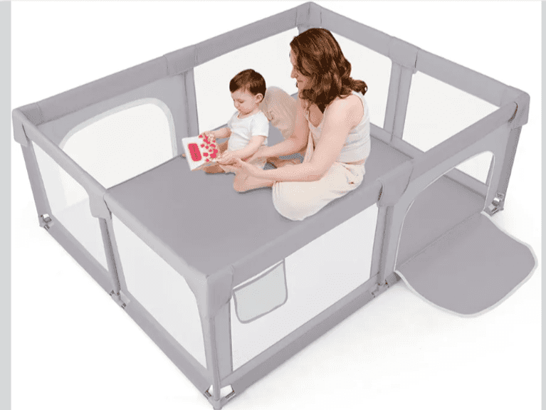 Large Baby Playpen, No Dimensions | Open Box | (See Condition Notes ...