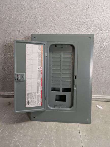 Square D Homeline 100A 20-Space 40-Circuit Outdoor Main Breaker Load ...