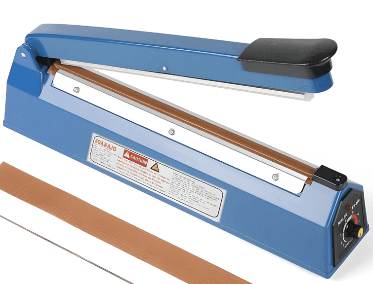 JOANAJO Impulse Sealer: 16" Manual Heat Sealer (RL) | Open Box | (See ...