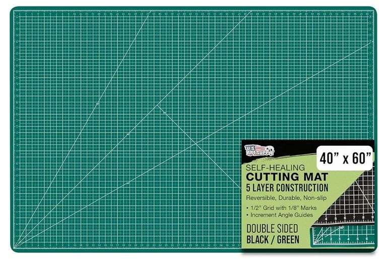 U.S. ART SUPPLY Self-Healing Cutting Mat, 40 x 60" | Like New - Rio ...