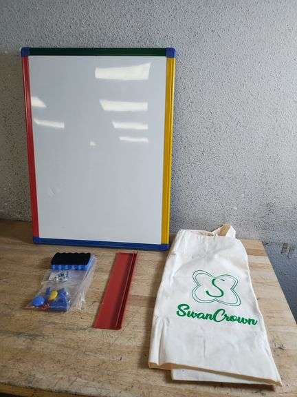 SWANCROWN Dry Erase White Board Art Easel | Open Box | (See Condition ...