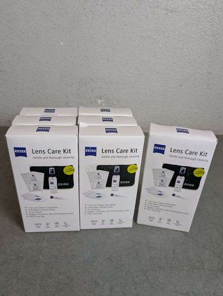 7 Packs of ZEISS Lens Cleaning Solution Kit | Open Box | (See Condition ...