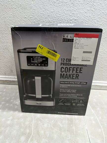 Bella Pro Series - 12 Programmable Coffee Maker | Open Box - Rio Grande ...