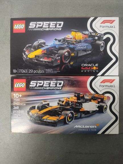 LEGO Speed Champions Race Car Set Bundle: McLaren F1 Team MCL38 And ...