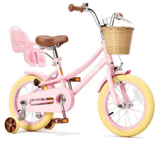 XJD Kids Bike W/ Training Wheels, 14" Wheels | Open Box | (See ...