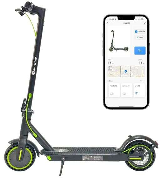 DUODIAN Folding Electric Scooter, 18mph Max. | Open Box | (See ...