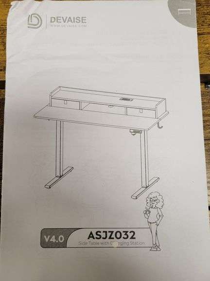 DEVISE Electronic Standing Desk - Black | Like New - Rio Grande Trade