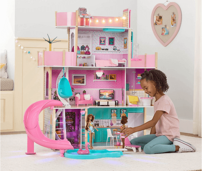 MEMBER'S MARK Paradise Cove Doll House, Ages 3+ | Open Box | (See ...