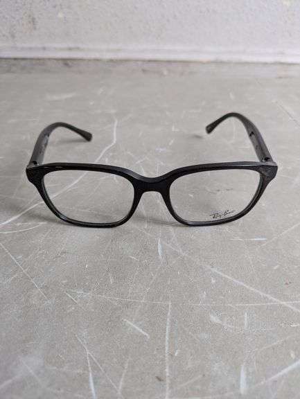 RAY-BAN RX5340-2000-53 Glasses Frames, Shiny Black | Open Box - Rio ...