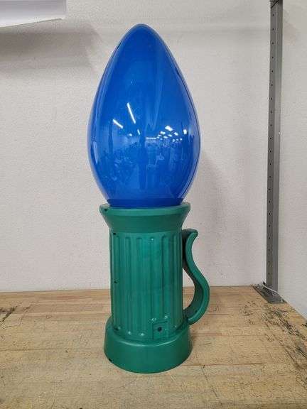 HOME ACCENTS HOLIDAY 3Ft Battery operated LED Jumbo Bulb | Damaged ...