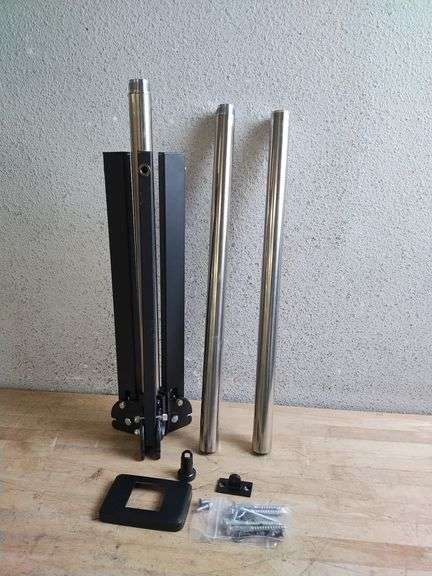 Pole Mounting Kit, 70.3"H | Open Box | (See Condition Notes) - Rio ...