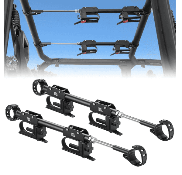 KEMIMOTO UTV Overhead Tool Holder Rack, Fits 20-28" Roll Bar Depth ...