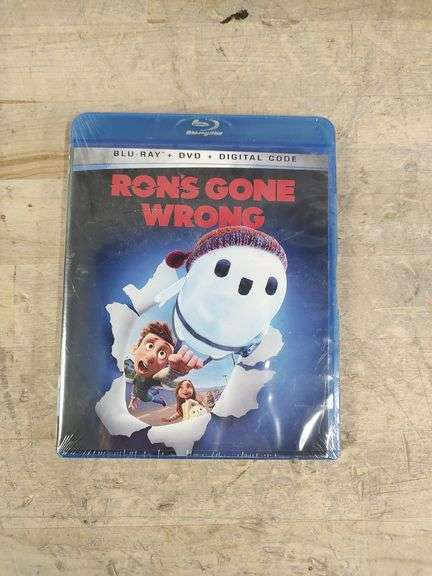 BLU-RAY Ron's Gone Wrong Disc Set: Blu-Ray, DVD, & Digital Code | Like ...