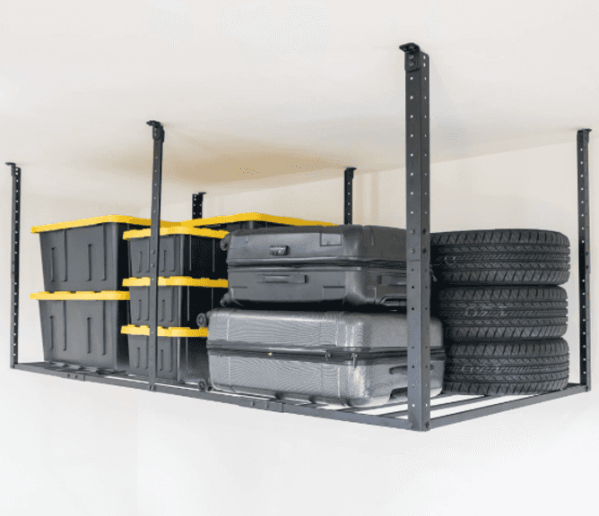 4' x 8' Faber Overhead Garage Shelving | Open Box - Rio Grande Trade
