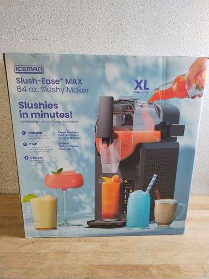 ICEMAN Slush-Ease Max Slushy Maker, 64oz | Open Box | (See Condition ...