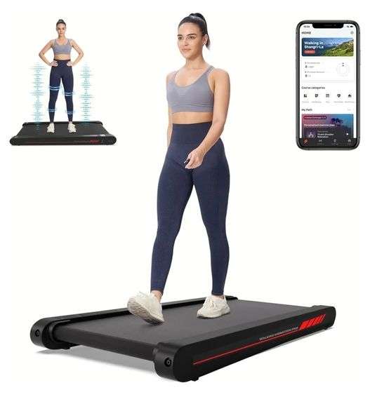 SPERAX Walking Treadmill Pad with APP 3-In-1 Under Desk Treadmill ...