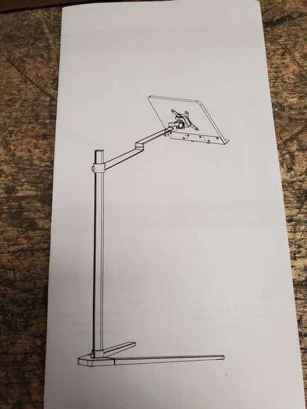 Floor Adjustable Tablet/Book Podium | Open Box | (See Condition Notes ...