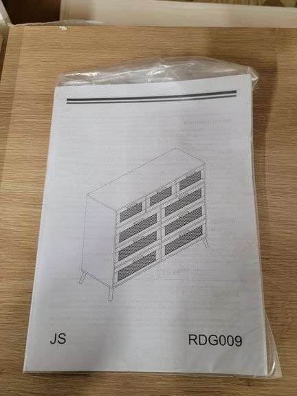 9 Shelf Home Dresser | Open Box | (See Condition Notes) - Rio Grande Trade