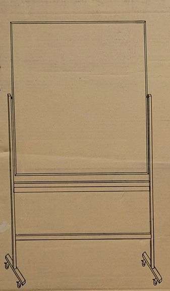 CALENBO Double-Sided Mobile Magnetic Whiteboard | Open Box - Rio Grande ...