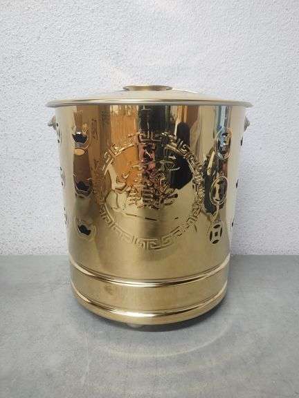 ANGOILY Stainless Steel Paper Burn Bucket | Open Box - Rio Grande Trade