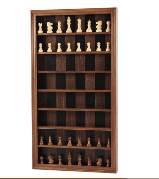 Wall Mounted Chess Game Set, 28.6"x15.4"x2" | Open Box | (See Condition ...