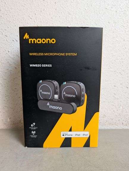 MAONO Wireless Microphone System WM820 (RL) | Like New - Rio Grande Trade