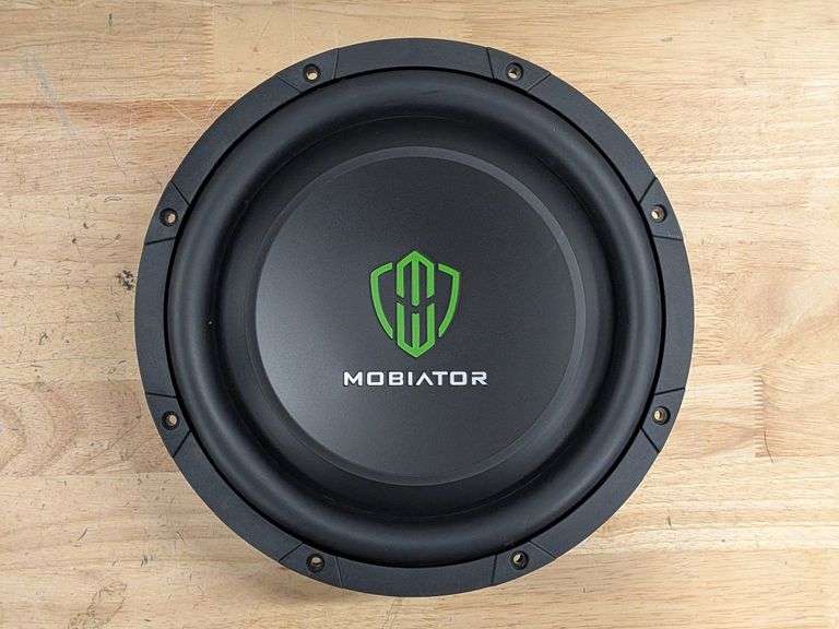 Mobiator Shallow Mount Car Subwoofer 12" Dual 2 Ohm High Performance MB ...