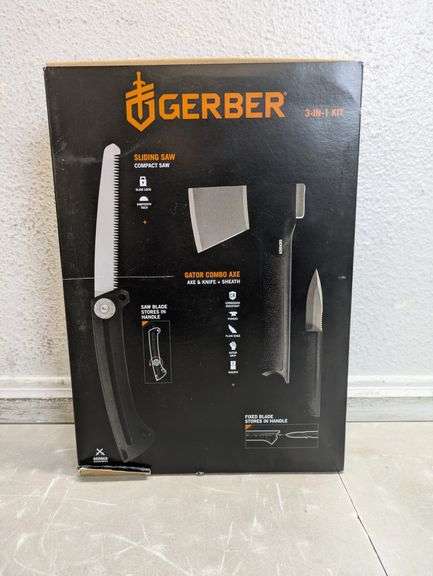 GERBER Sliding Saw & Gator Combo Axe Kit (Incomplete Set) | Open Box ...