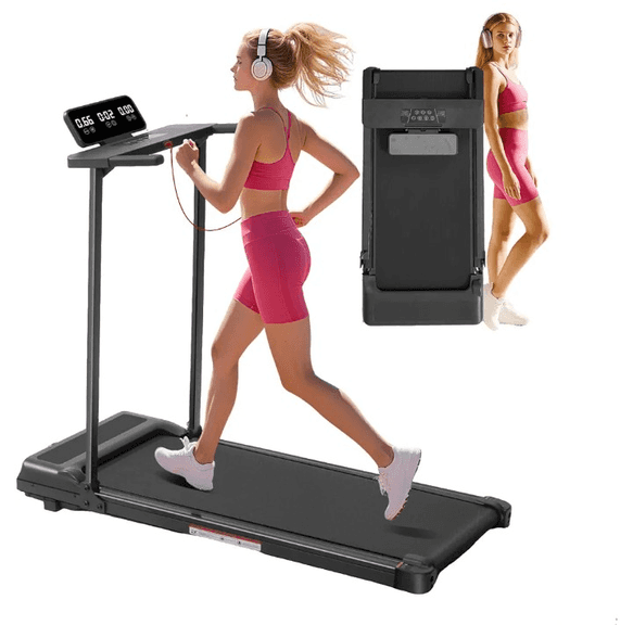 JELENS Walking Pad Treadmill with Desk Workstation | Open Box | (See ...