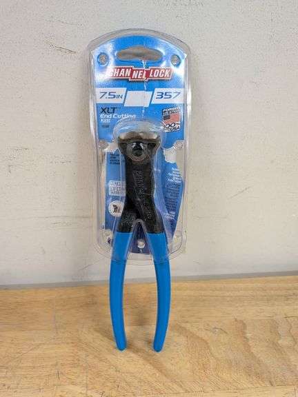 Channellock 7-1/2 in. Cross Cutting Pliers with End Cutter | Open Box ...
