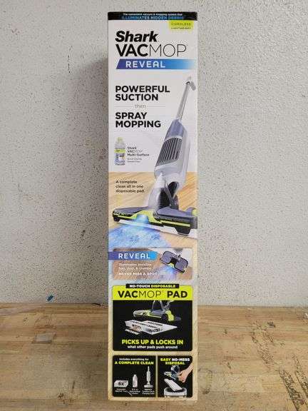 SHARK Vac Mop Reveal Cordless Floor Vacuum Cleaner Spray and Mop | Like ...