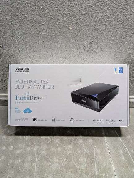 ASUS Powerful Blu-ray Drive with 16x Writing Speed and USB 3.0 for Both ...