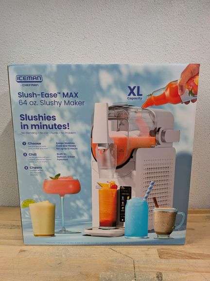 ICEMAN Slush-Ease MAX Slushy Maker, 64oz | Like New | (See Condition ...