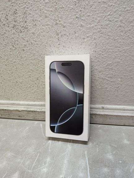 APPLE iPhone 16 Pro 6.3" 512GB Unlocked A3083, White | Open Box - Rio ...