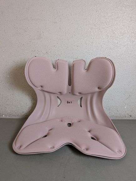 BKT Seat Cushion Ergonomic Chair, Pink | Open Box | (See Condition ...