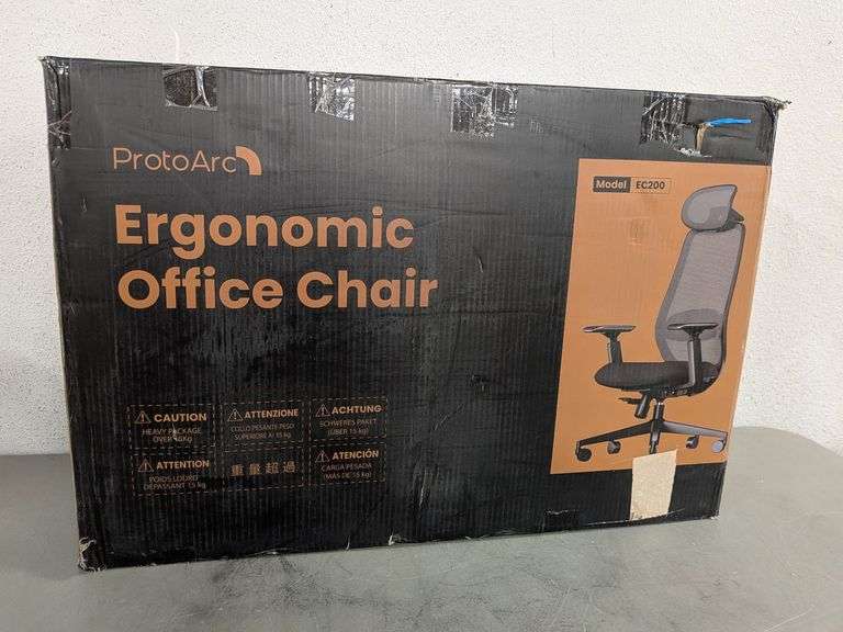 PROTOARC Ergonomic Office Chair | Open Box | (See Condition Notes ...
