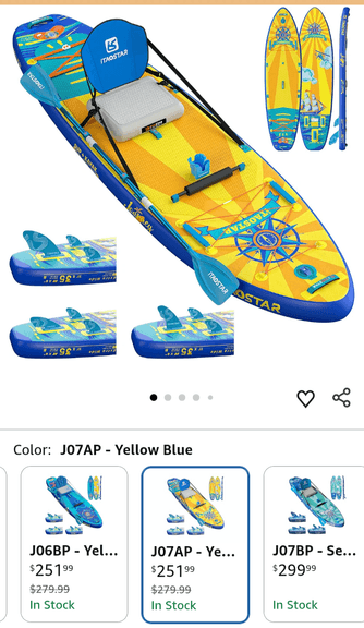 ITAOSTAR Journey Inflatable Stand Up Paddle Board | Open Box | (See ...