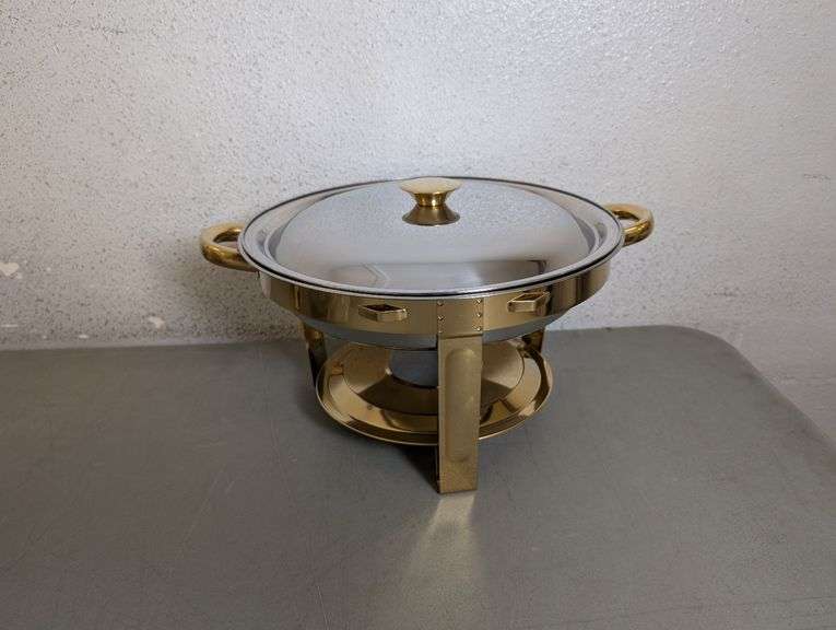 Stainless Steel Chafing Dish 4-Pack | Open Box | (See Condition Notes ...