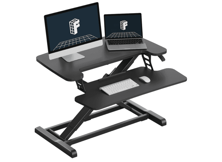 FLEXISPOT Computer Riser (Black) | Open Box | (See Condition Notes ...