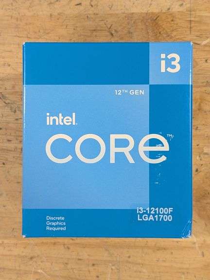 Intel Core i3-12100F 3.3 GHz Quad-Core LGA 1700 Processor | Like New ...