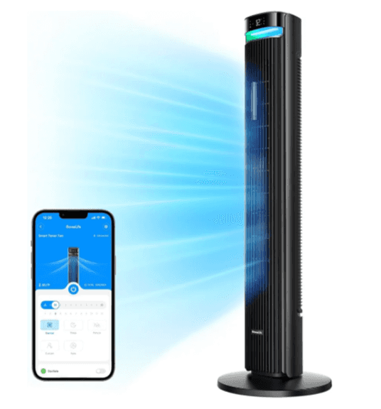 GOVEELIFE Smart Tower Fan 42" | Open Box | (See Condition Notes) - Rio ...