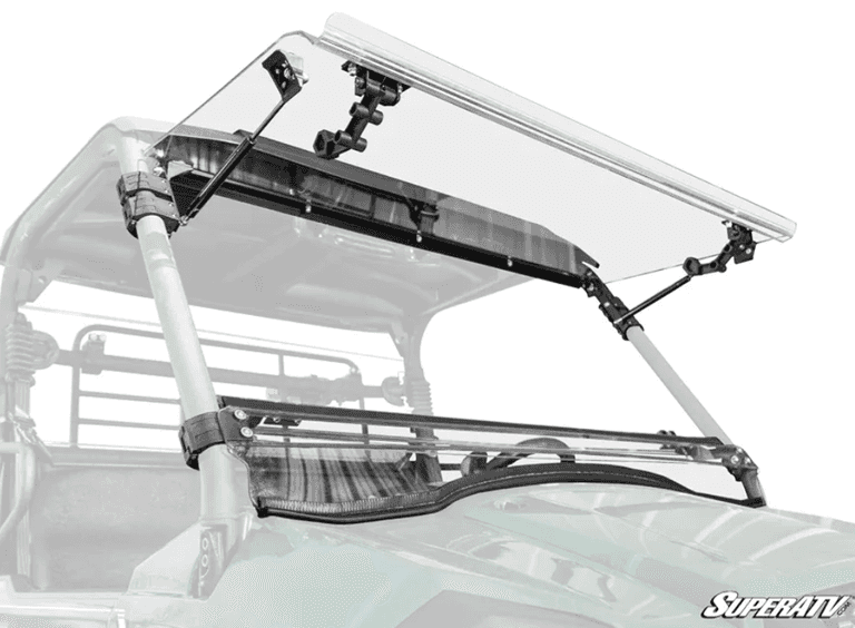 SUPERATV Scratch Resistant Flip Windshield | Open Box | (See Condition ...