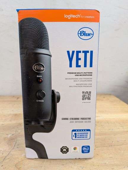 Logitech x Blue Yeti Professional Multi-Pattern USB Condenser ...