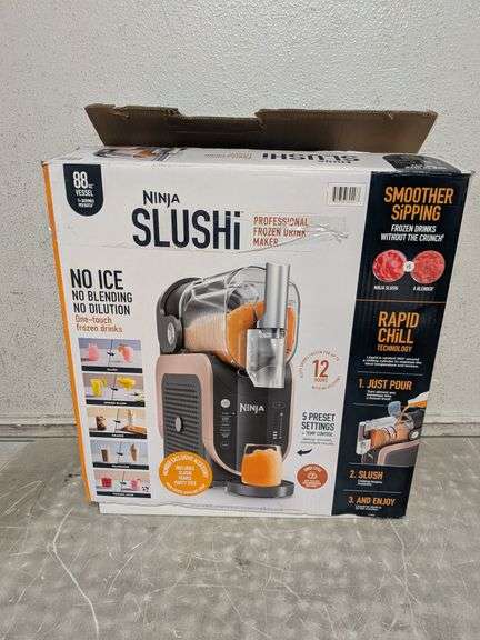 NINJA SLUSHI Professional Frozen Drink Maker | Open Box | (See ...