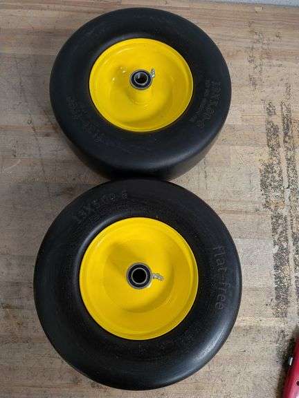 RON POW Lawn Mower Tires 2 Pcs 13x6.50-6 | Open Box | (See Condition ...