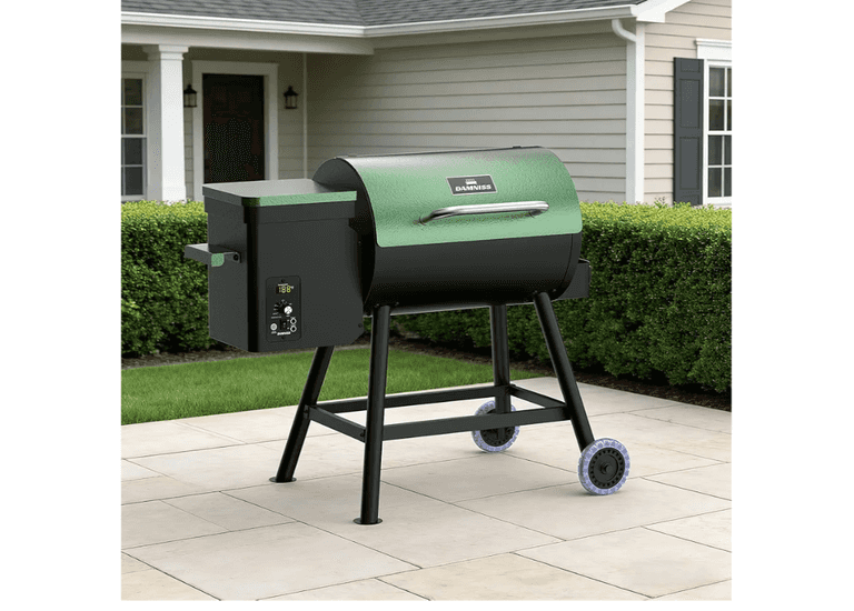 DAMNISS Wood Pellet Grill | Open Box | (See Condition Notes) - Rio ...
