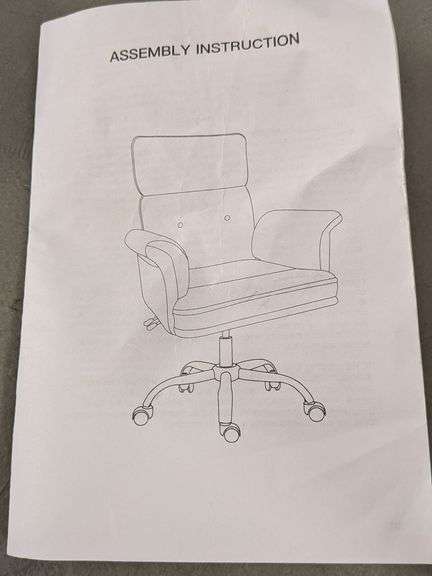 Criss Cross Chair W/Armrests & Wheels, Teddy Plush White | Open Box ...